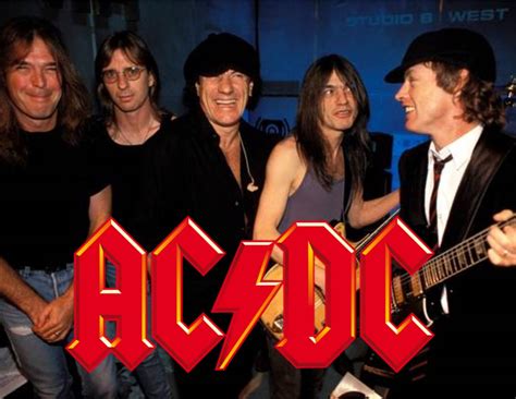 Acdc Rock And Roll Band From Sydney Australia
