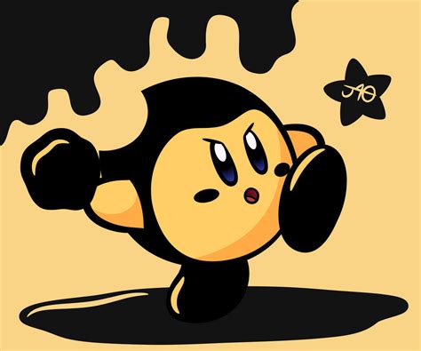 What If Kirby Inhaled Bendy By Jesse4060 On Deviantart
