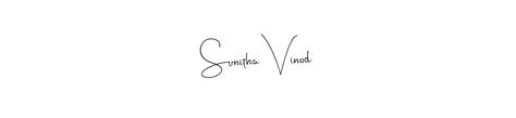 85 Sunitha Vinod Name Signature Style Ideas Wonderful E Signature