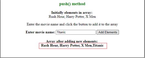 How To Add Object In Array Using Javascript Online Tutorials Library
