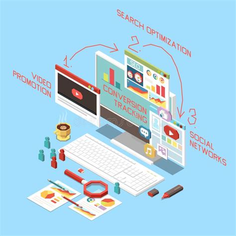 Conversion Rate Optimization Concept Stock Vector Illustration Of