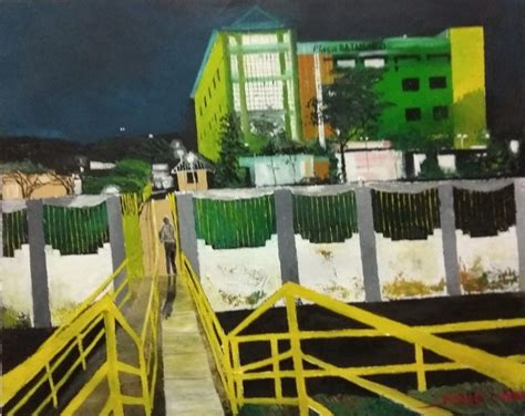 Lukisan Kawasan Industri Batamindo Marumpa