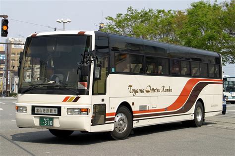 富山地方鉄道 富山22こ 310 バス道楽