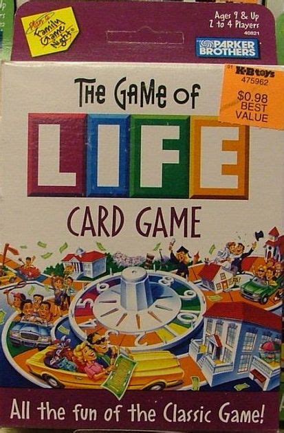 Game Of Life Cards Template