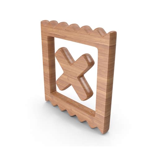 Receipt Error Symbol Wood 3d Object 2399486231 Shutterstock