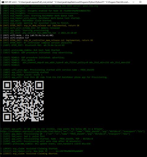 Problem With Assisted Claiming Megh 4148 · Issue 219 · Espressifesp Rainmaker · Github