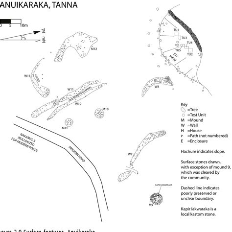 Two Of The Well Preserved Stone Faced Mounds In The Western
