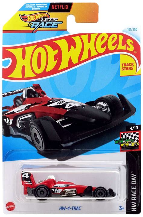 Hot Wheels Hw Race Day Hw 4 Trac Diecast Car