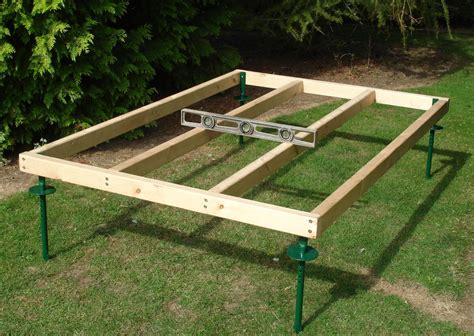 How To Build A Shed Base On Grass Storables