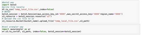 How To Use Aws Wrangler Over Boto3 Vikas Garud Posted On The Topic