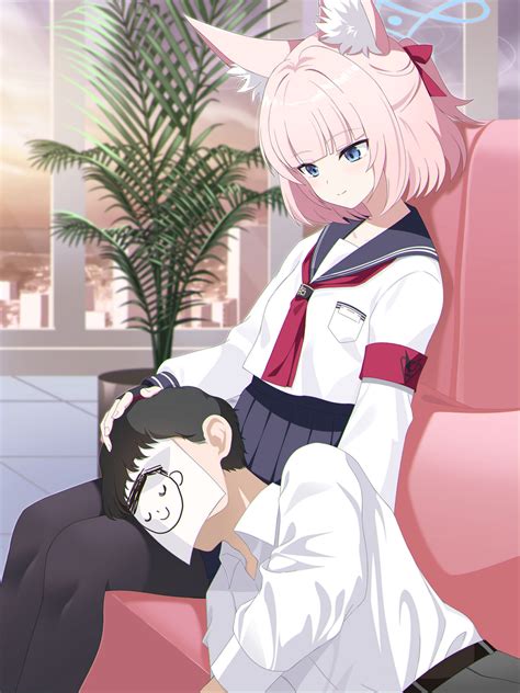 니코의 무릎베개 위에서 잠든 센세 오덕양성소 에펨코리아