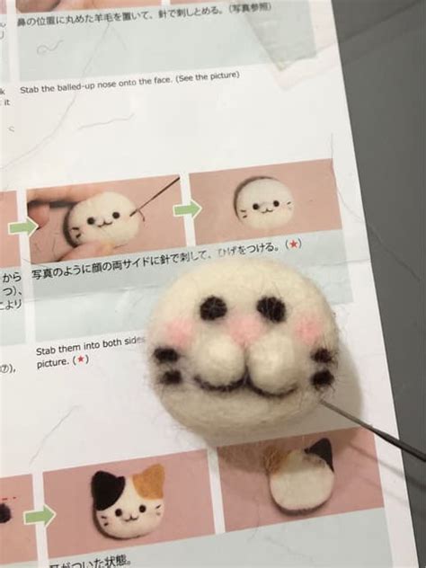 分享 大創羊毛氈 貓 手作板 Dcard
