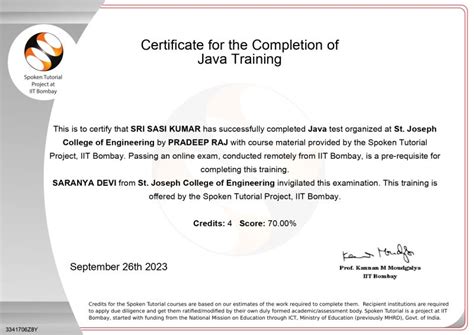 Sriranjani Sasikumar On Linkedin Greetings Connections I Am Thrilled To Have Completed Java