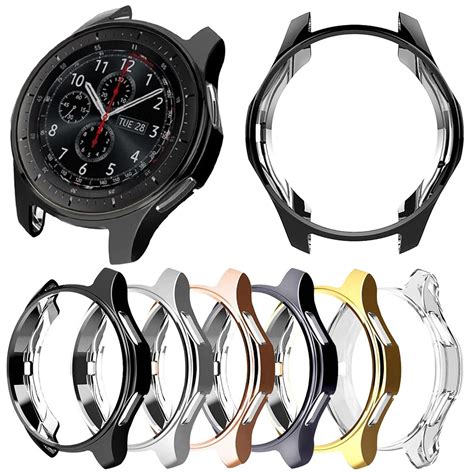 삼성 갤럭시 와치 4 3 클래식 보호 케이스 42mm 46mm 40mm 44mm 41mm 45mm 경량 범퍼 소프트 Tpu 쉘