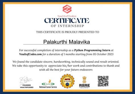 malavika palakurthi on linkedin i had successfully completed a month long intership from 05