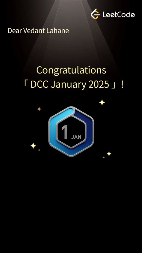 Vedant Lahane On Linkedin Leetcode Codingjourney