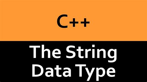Using The C String Data Type Youtube