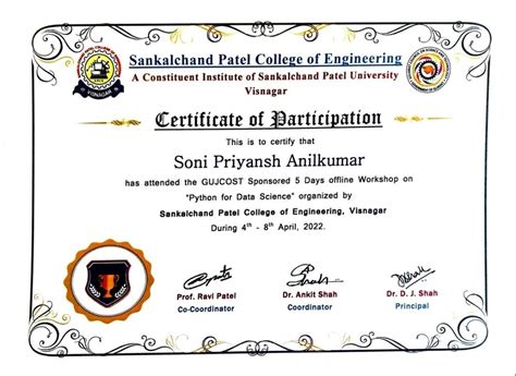 Priyansh Soni On Linkedin Python Datascience Gujcost