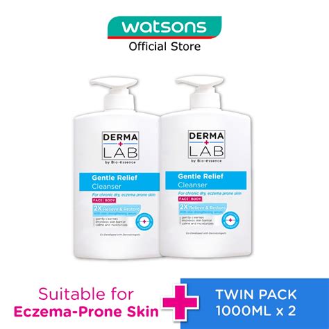 Dermal Lab Gentle Relief Cleanser For Chronic Dry Eczema Prone Skin