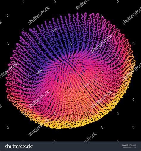 Abstract Futuristic Designconnection Structure Vector Illustration Stock Vector Royalty Free