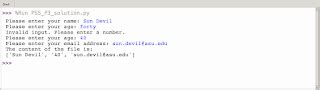 Solved Write A Python Program That Writes User Input To A Chegg