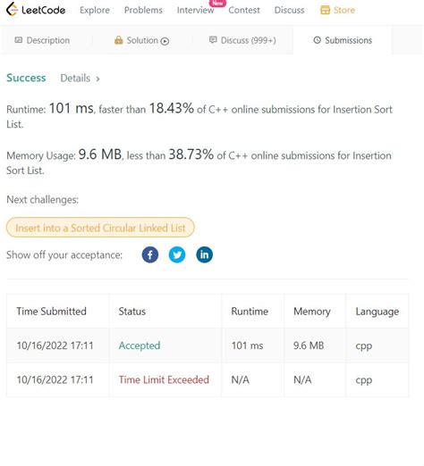 Preeti Sarkar On Linkedin Scaler30doc Scalerdiscord Leetcode Coding