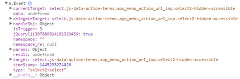 Javascript Select2400 Return Undefined In Onselect Event When