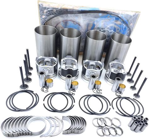 Seapple Engine Rebuild Kit Major Overhaul Compatible With Kubota V1702 V1702b Engine Kh90 Bobcat
