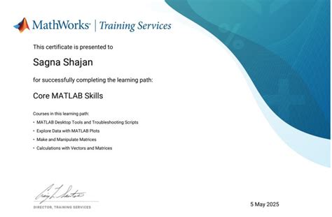 Matlab Simulink Certification Engineering Continuouslearning Professionaldevelopment