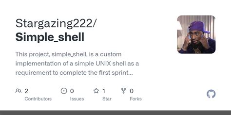 Github Stargazing222simpleshell This Project Simpleshell Is A