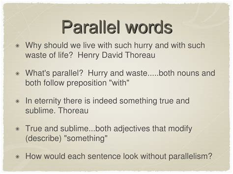 Ppt Mastering Parallel Structures A Guide To Effective Writing