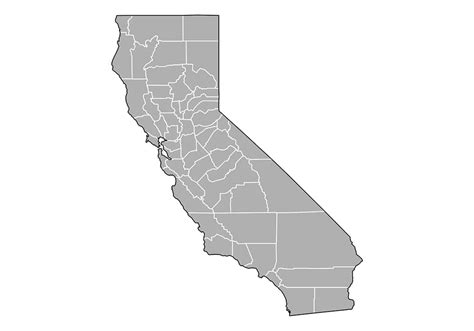 Printable California Map Printablelib