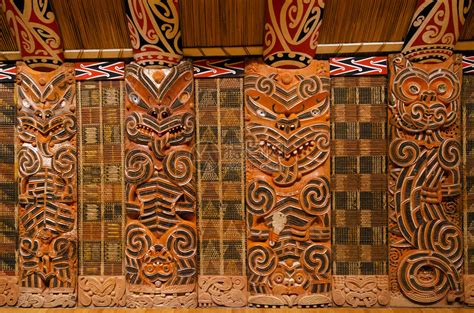 会议室传统毛利人木材雕刻单高清图片下载 正版图片503422409 摄图网