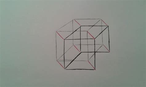 Constructing A Tesseract On A 2d Plane Math Videos Construction Home Decor Decals