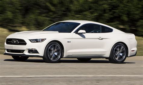 Wimbledon White 2015 Ford Mustang Gt 50th Anniversary Fastback