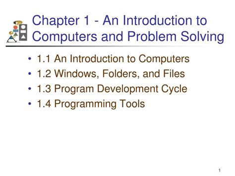 Ppt Chapter 1 An Introduction To Computers And Problem Solving Powerpoint Presentation Id