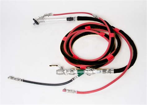 Nkc Fireproofing 17ft Inline Injection Hose And Nozzle