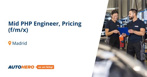 Mid Php Engineer Pricing Fmx Autohero