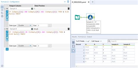 writing a formula if else conditions alteryx community