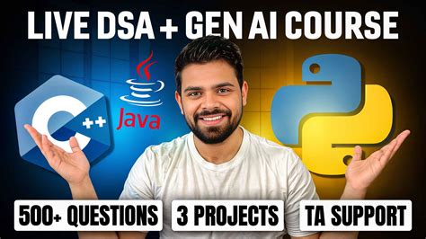 Data Structures And Algorithms Genai With Projects Aug 2025