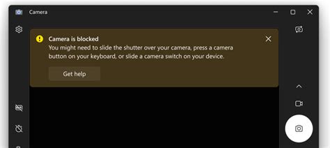 Windows Camera App Now Recognizes Privacy Shutter