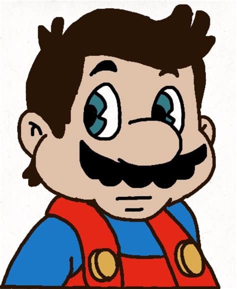 Mario Without Hat