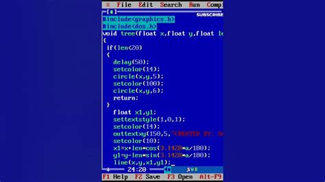 48 Tree Animation In C Programming Graphics In C 3d Animation