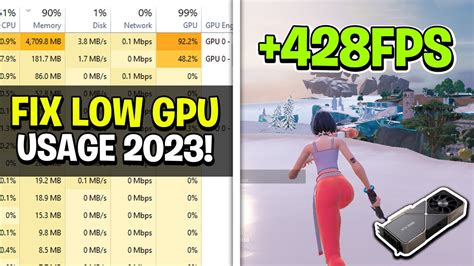 🔧fix low gpu usage boost fps and fix fps drops while gaming 🔥 low fps