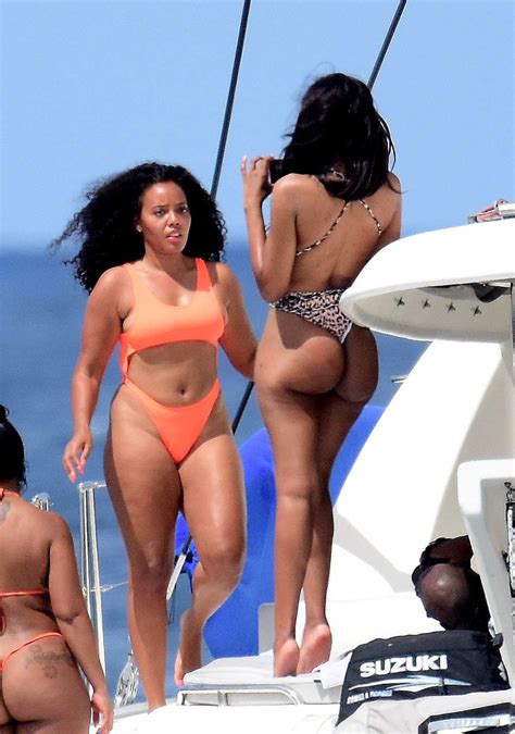 Growing Up Hip Hops Angela Simmons Proud Of Bikini Body Cellulite