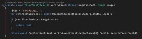 Using The Face Api From Microsoft Cognitive Services Part 2face Verification The Flying