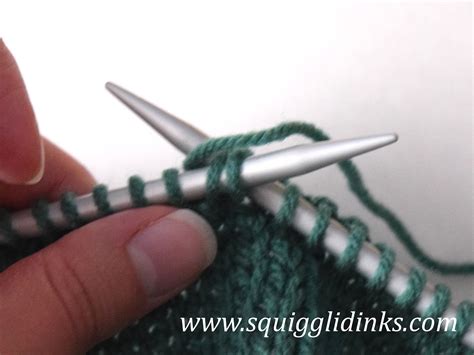 Decreasing Left Slanting Decrease Stitches Squigglidinks
