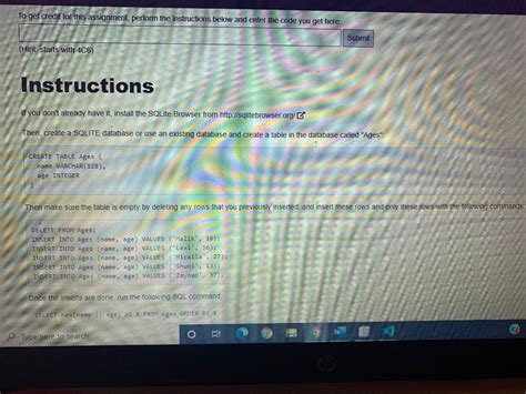 To Get Credit For This Assignment Perform The