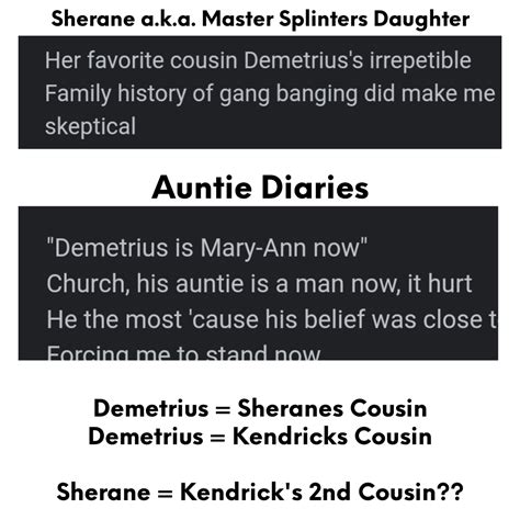 Did Kendrick Commit Incest R Kendricklamar