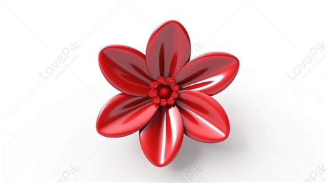 만화 붉은 꽃으로 장식된 흰색 배경의 놀라운 3d 렌더링 만화 배경 놀라 배경 만화 장식 배경 이미지 Hd 만화 놀라 만화 장식 배경 사진 무료 다운로드